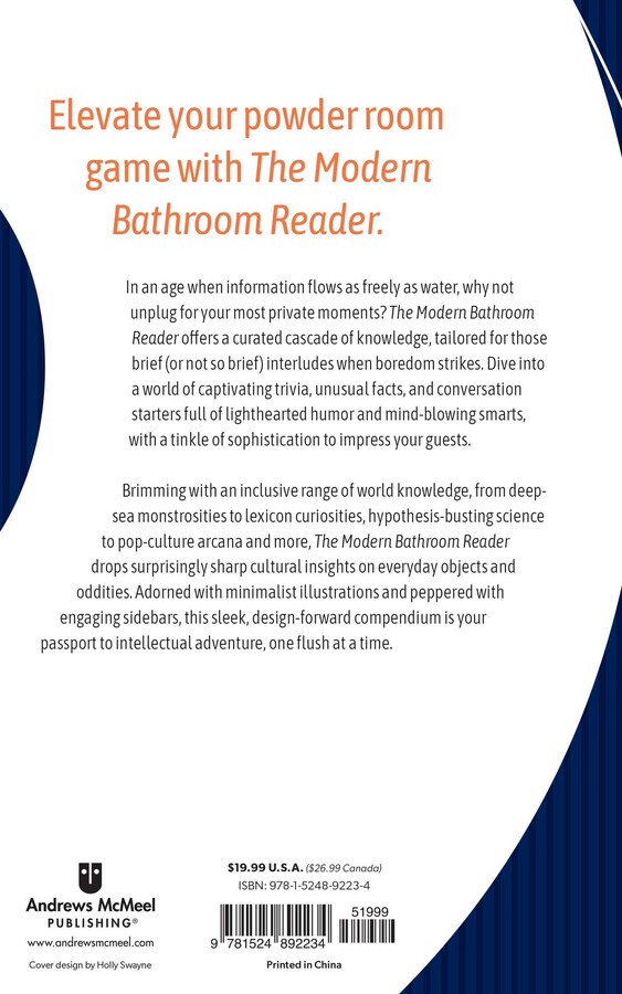 The Modern Bathroom Reader | Book by David Wexler, Emily Williams ...