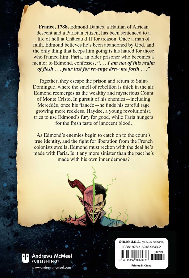 The Curse of Monte Cristo | Book by David Dabel, Carlton Holder, David ...