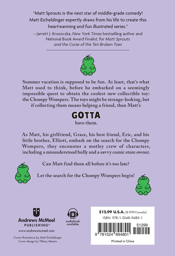 Matt Sprouts and the Search for the Chompy Wompers | Book by Matthew ...