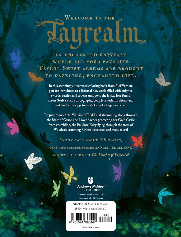 The Knights of Tayrealm Coloring Book | Book by Alef Vernon | Official ...