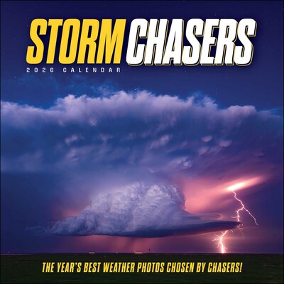 Storm Chasers 2026 Wall Calendar - Book Summary & Video | Official ...