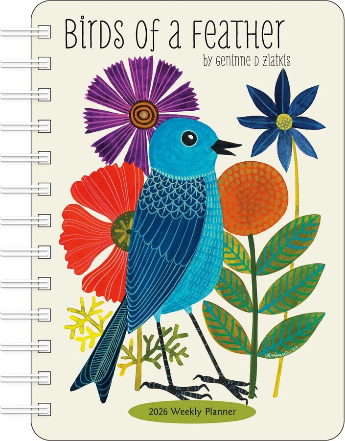 Birds of a Feather 2026 Weekly Planner Calendar - Book Summary & Video ...
