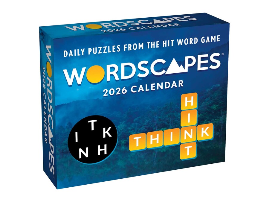 Wordscapes® Puzzle Fun 2026 Day-to-Day Calendar - Book Summary & Video ...