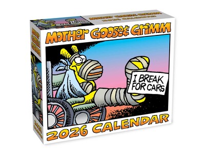 Mother Goose and Grimm 2026 Day-to-Day Calendar - Book Summary & Video ...