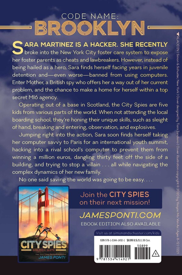 City Spies | Book by James Ponti | Official Publisher Page | Simon ...