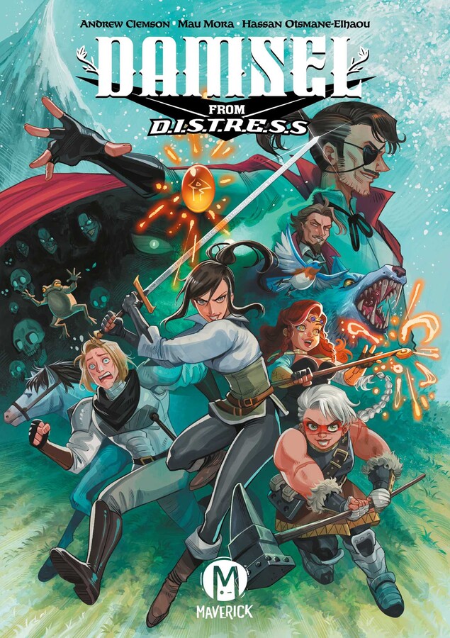 Damsel from D.I.S.T.R.E.S.S. | Book by Andrew Clemson, Mau Mora, Hassan ...