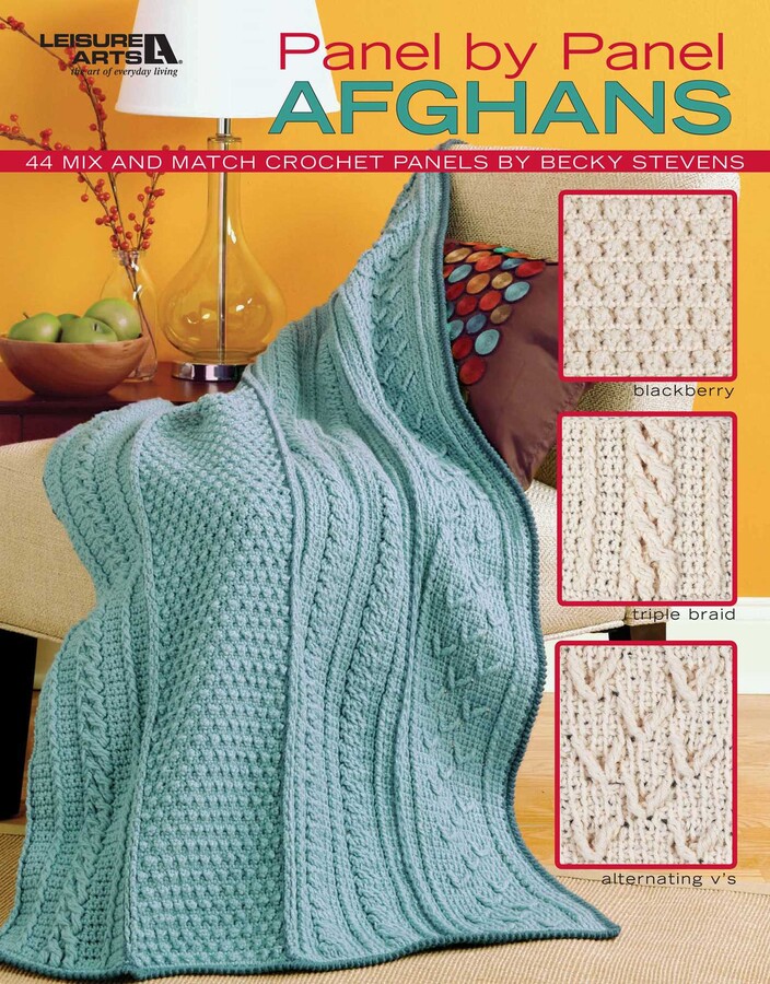 Panel by Panel Afghans | Book by Becky Stevens | Official Publisher ...