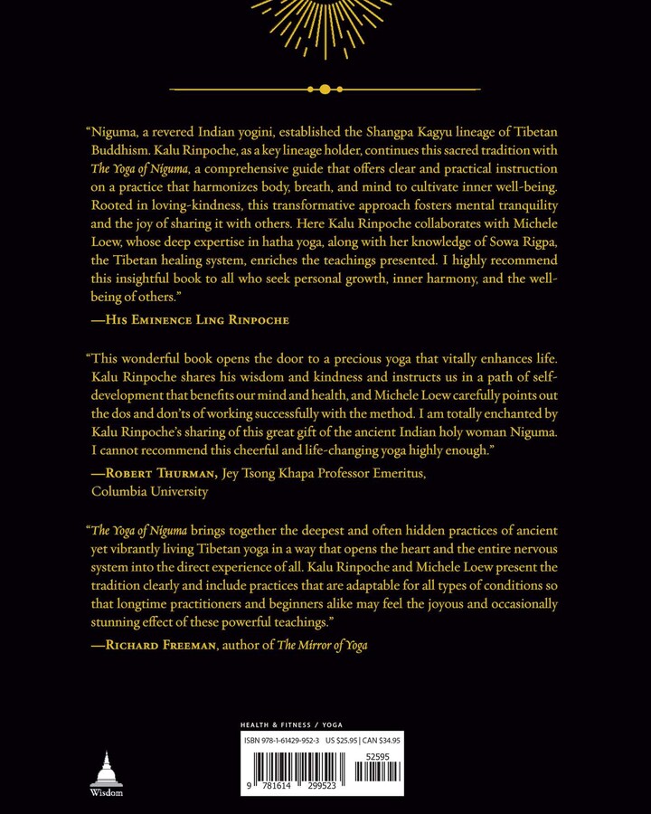 The Yoga of Niguma | Book by Kalu Rinpoche, Michele Loew | Official ...
