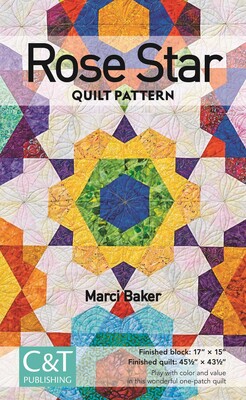 Rose Star Quilt Pattern | Book by Marci Baker | Official Publisher Page ...