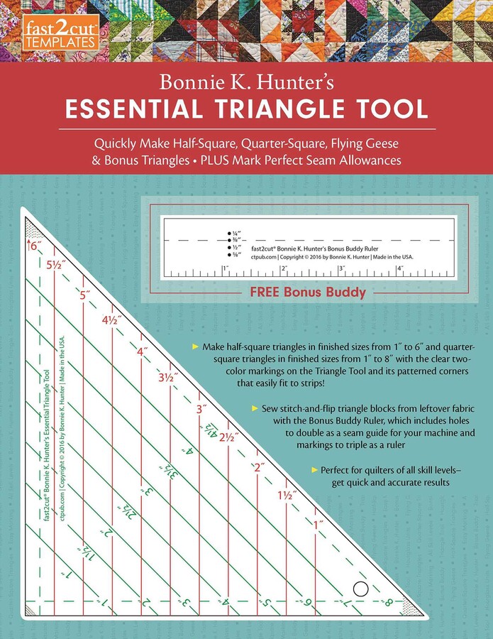 fast2cut Bonnie K. Hunter's Essential Triangle Tool - Book Summary ...