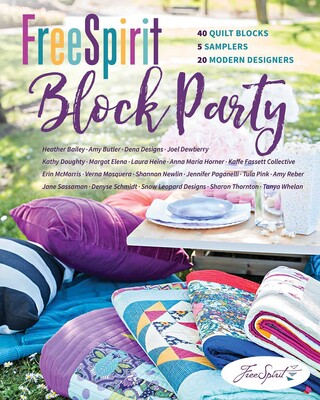 FreeSpirit Block Party | Book by FreeSpirit Fabrics, Heather Bailey ...