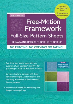Free-Motion Framework Full-Size Pattern Sheets - Book Summary & Video | Official Publisher Page ...