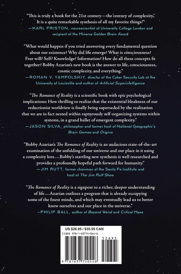 The Romance of Reality | Book by Bobby Azarian | Official Publisher ...