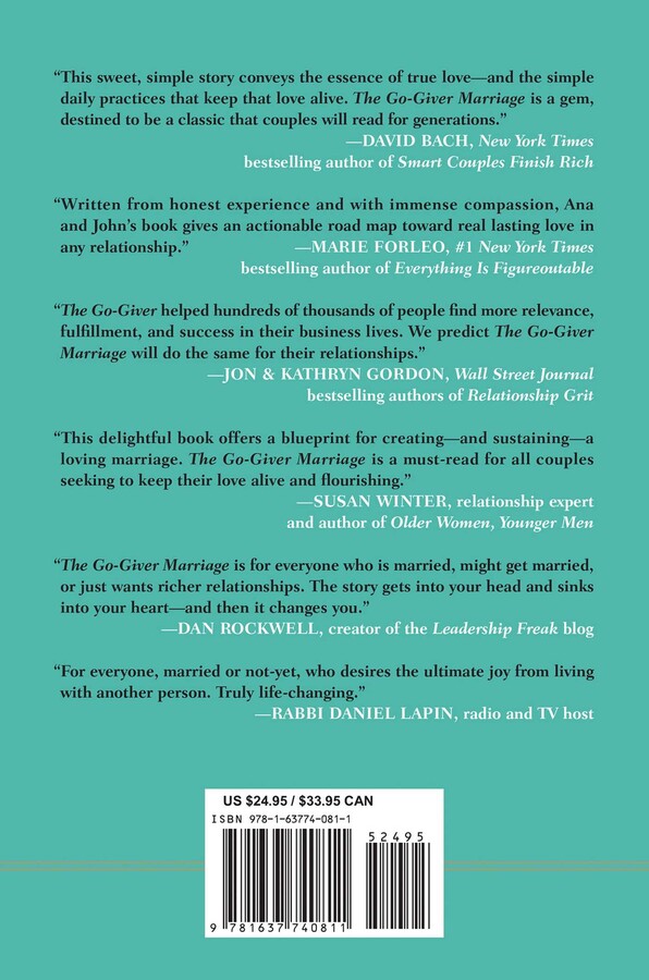 The Go-Giver Marriage | Book by John David Mann, Ana Gabriel Mann ...