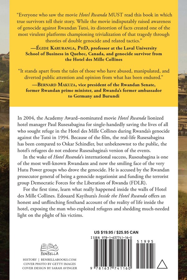 Inside the Hotel Rwanda | Book by Edouard Kayihura, Kerry Zukus ...