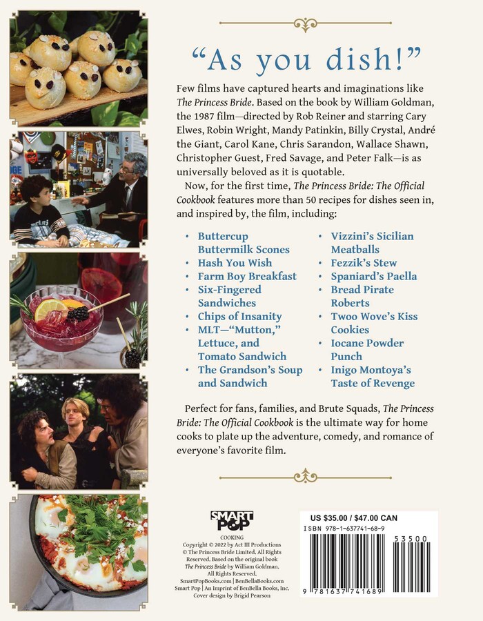 The Princess Bride: Official Cookbook | Book by Jenn Fujikawa ...