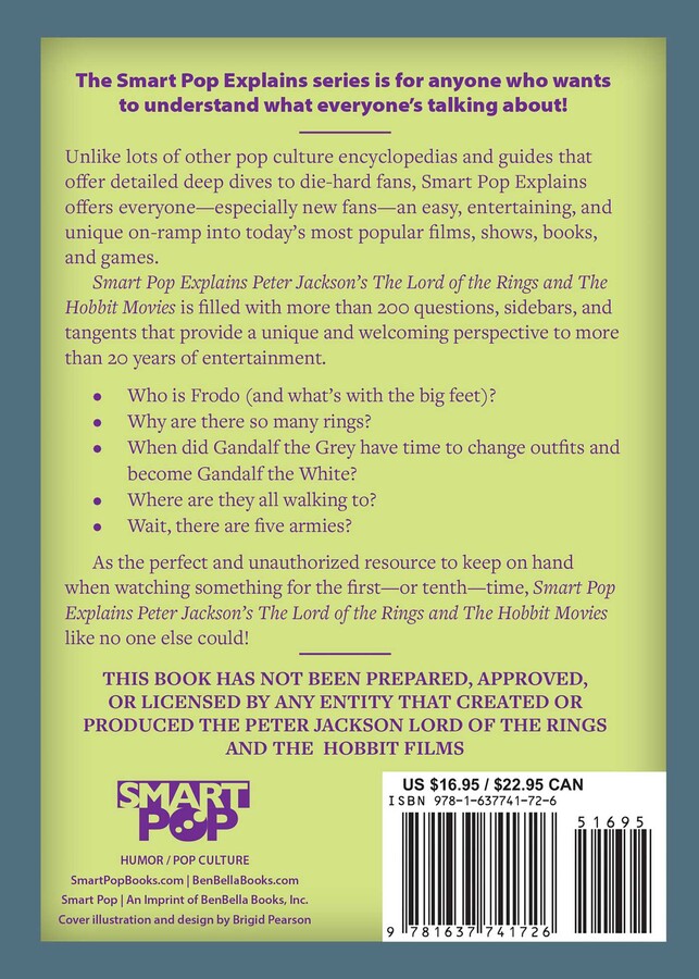 Smart Pop Explains Peter Jackson's The Lord of the Rings and The Hobbit ...