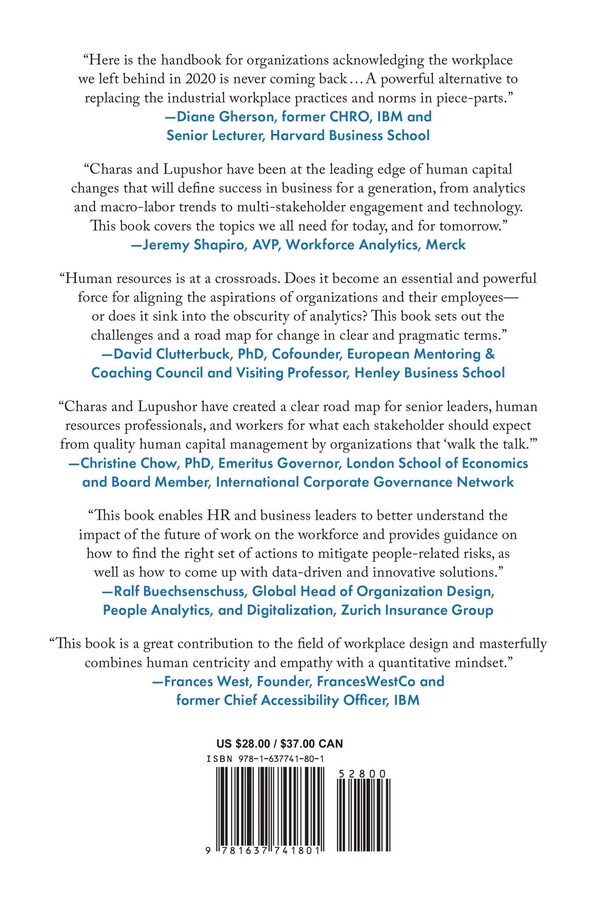 Humanizing Human Capital | Book by Solange Charas, Stela Lupushor ...