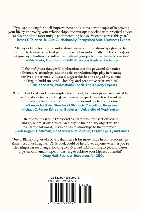 Relationshift | Book by Justin Blaney | Official Publisher Page | Simon ...