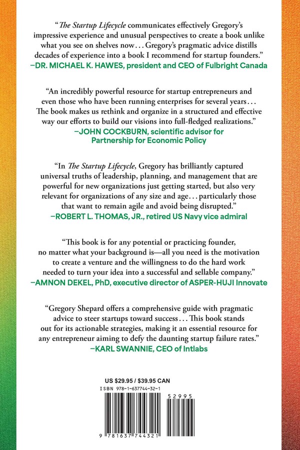 The Startup Lifecycle | Book by Gregory Shepard | Official Publisher Page | Simon & Schuster