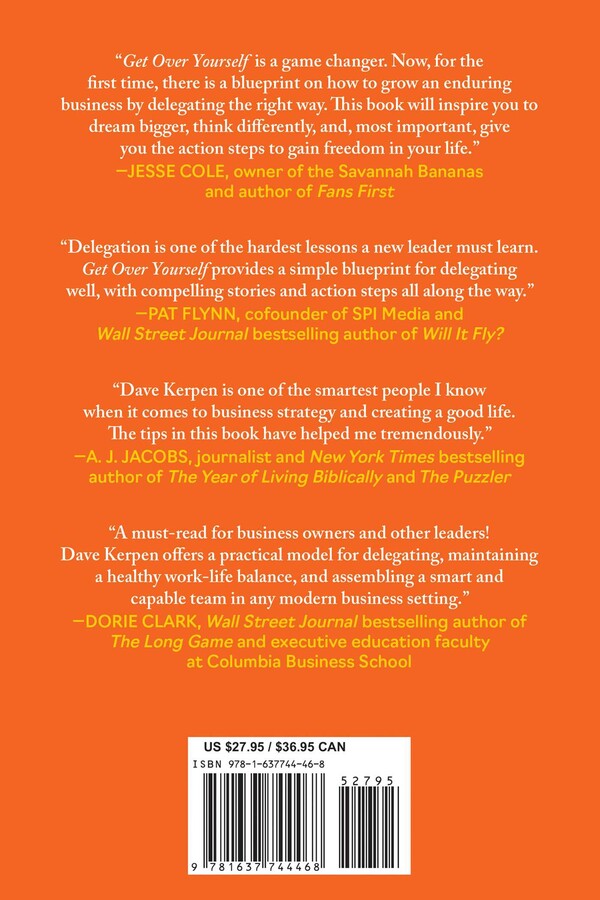 Get Over Yourself | Book by Dave Kerpen | Official Publisher Page ...