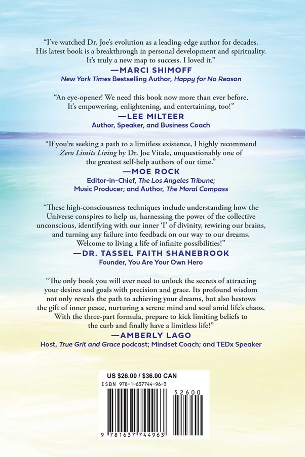 Zero Limits Living | Book by Joe Vitale | Official Publisher Page ...