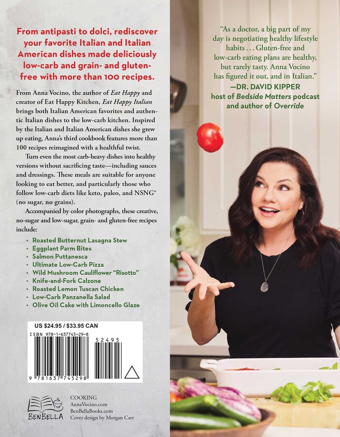 Eat Happy Italian | Book by Anna Vocino | Official Publisher Page ...