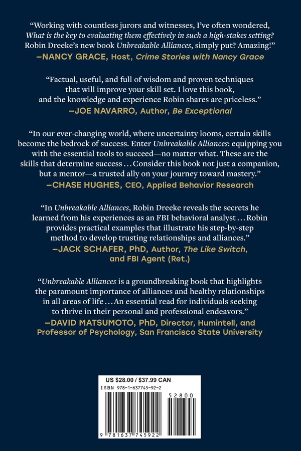 Unbreakable Alliances | Book by Robin Dreeke | Official Publisher Page ...