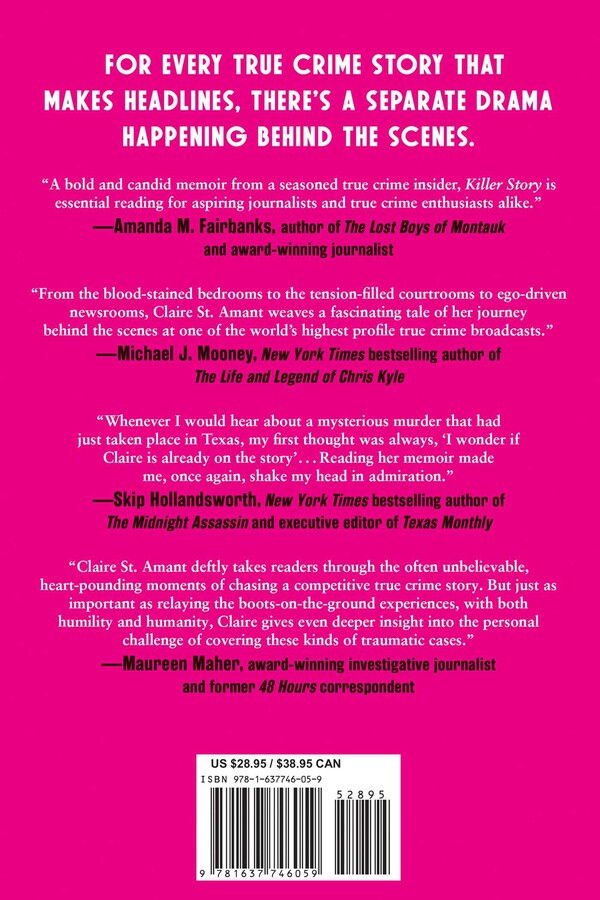 Killer Story | Book by Claire St. Amant | Official Publisher Page ...