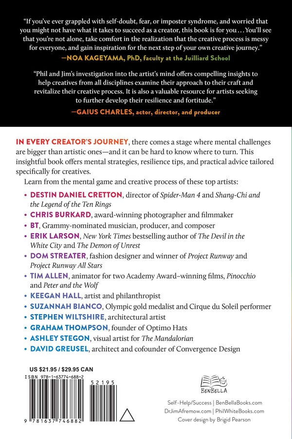 The Creative's Mind | Book by Jim Afremow PhD, Phil White | Official ...