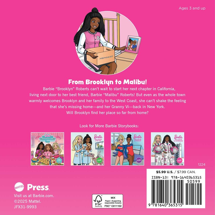 Barbie: A New Home for Barbie | Book by Courtney Carbone, Jiyoung An ...