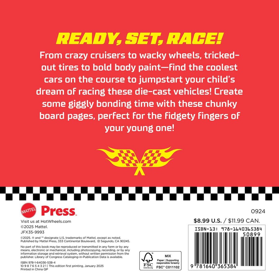 Hot Wheels: Ready, Set, Race! | Book by Mattel | Official Publisher ...