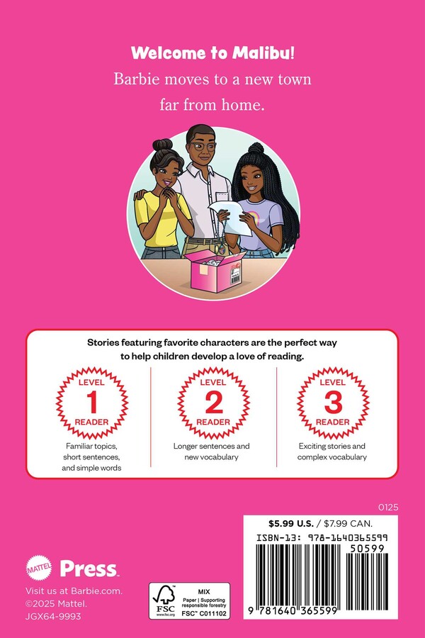 Barbie: Barbie's Big Move | Book by Courtney Carbone, Jiyoung An ...