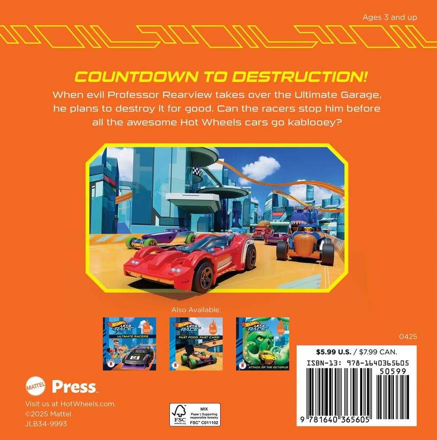 Hot Wheels Let's Race: Ultimate Garage Takeover | Book by Eric Geron, Mattel | Official ...