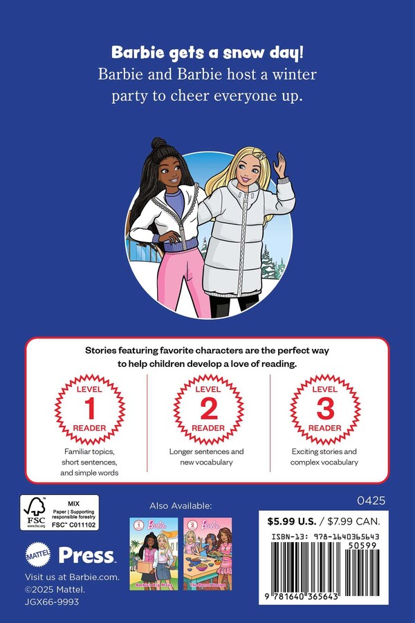 Barbie: Winter Wonder | Book by Anna Membrino, Ester Monte, Joel Soria ...