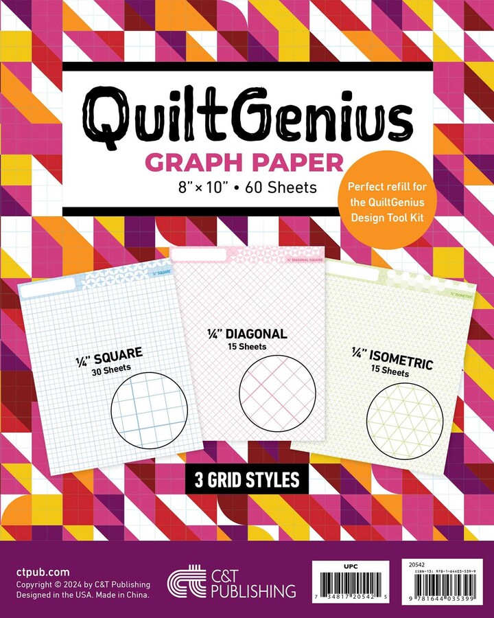 QuiltGenius Graph Paper - Book Summary & Video | Official Publisher ...