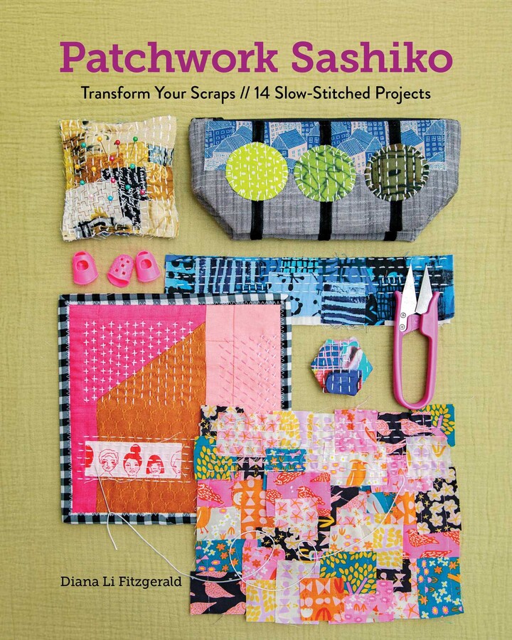 Patchwork Sashiko | Book by Diana Li Fitzgerald | Official Publisher Page | Simon & Schuster