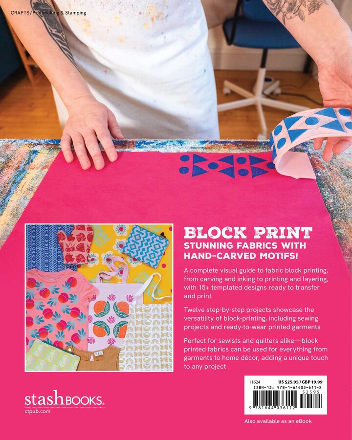Art of Fabric Block Printing | Book by Andria Green | Official ...