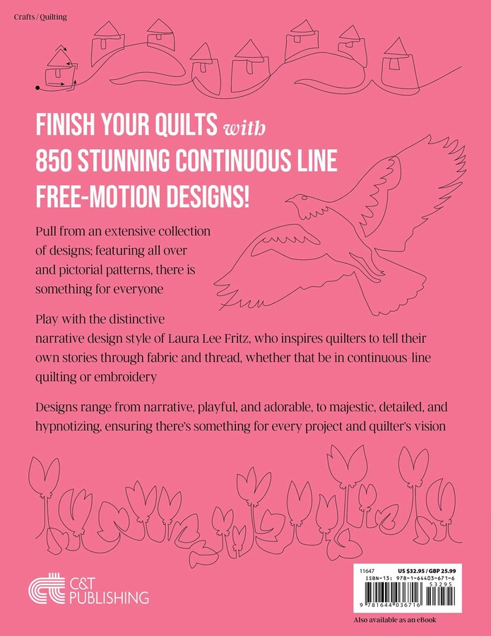 850 Free-Motion Quilting Designs | Book by Laura Lee Fritz | Official ...