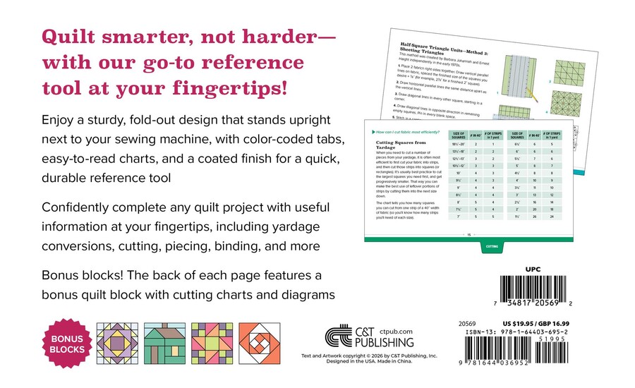 Quilter's Quick-Reference Guide | Book by C&T Publishing | Official ...