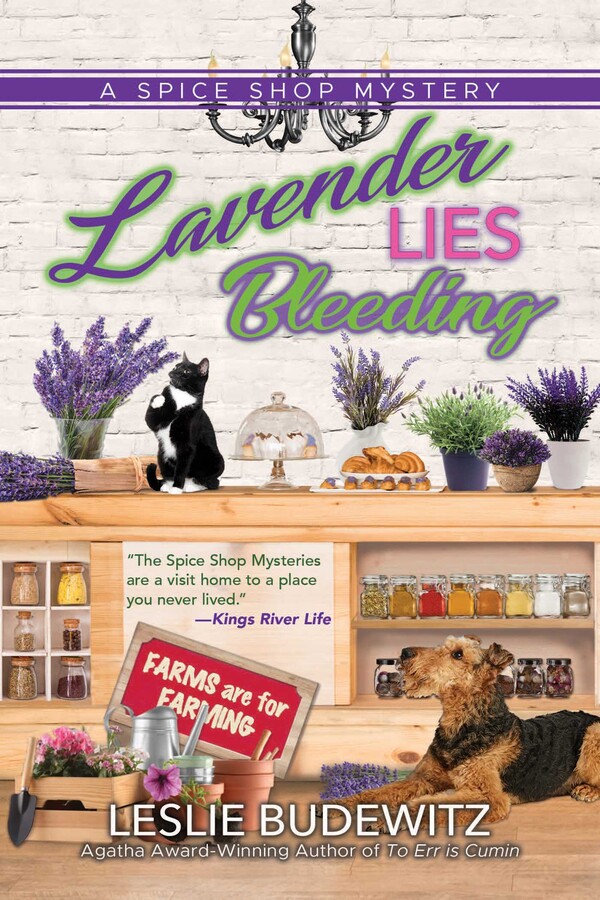 Lavender Lies Bleeding | Book by Leslie Budewitz | Official Publisher ...