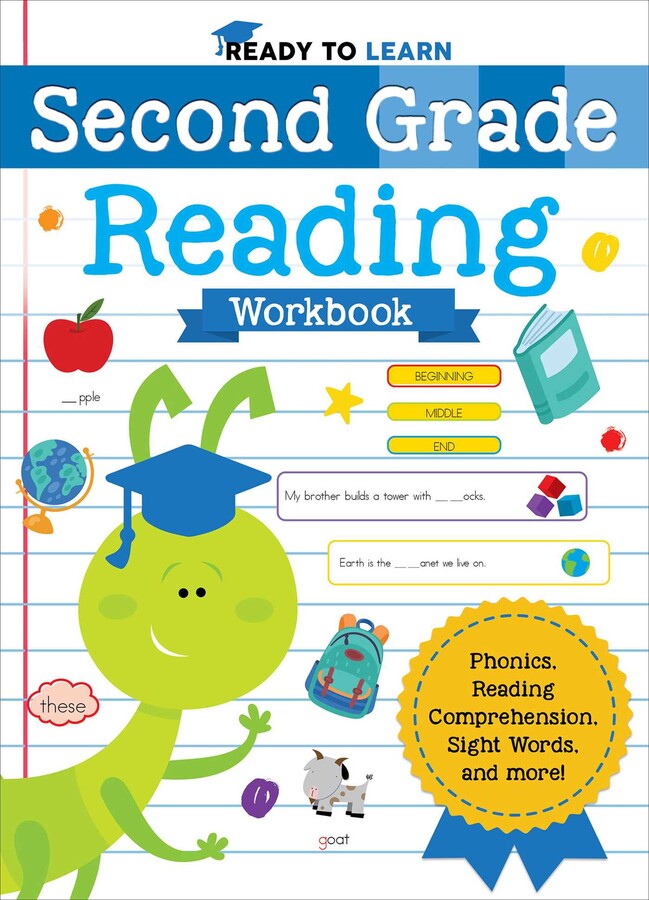 Ready to Learn: Second Grade Reading Workbook | Book by Editors of ...