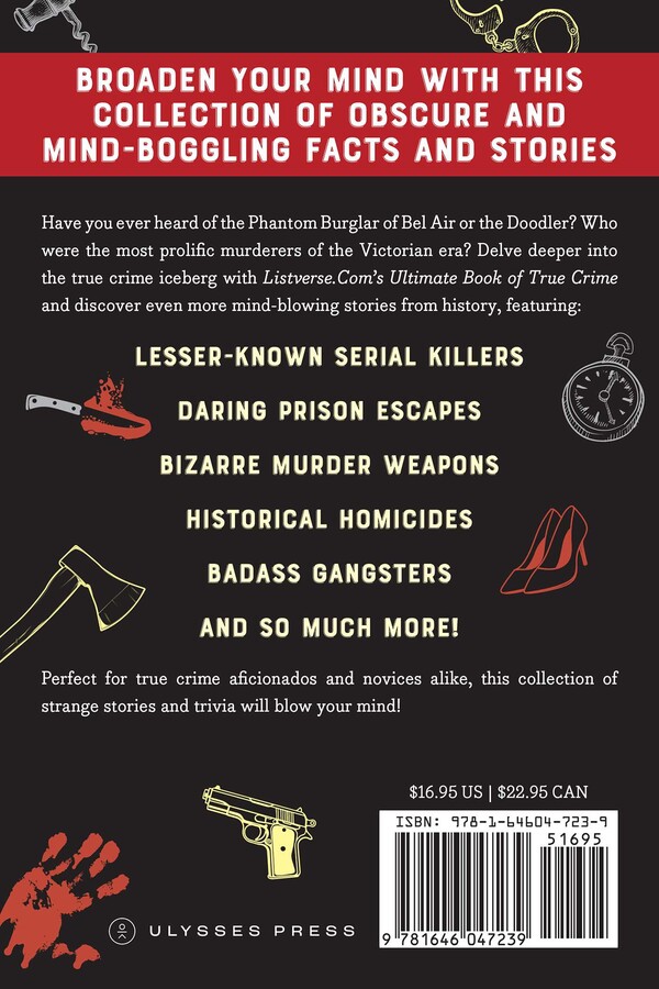 Listverse.com's Ultimate Book of True Crime | Book by Jamie Frater | Official Publisher Page ...