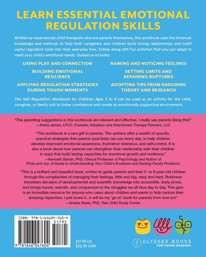 The Self-Regulation Workbook for Children Ages 5 to 8 | Book by Kahlila ...