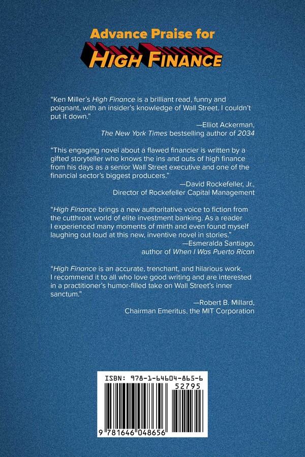 High Finance | Book by Ken Miller | Official Publisher Page | Simon ...
