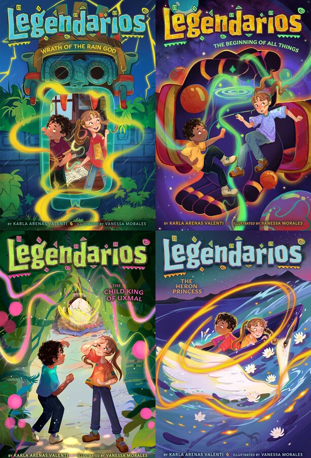 The Legendarios Mythical Collected Set | Book by Karla Arenas Valenti ...