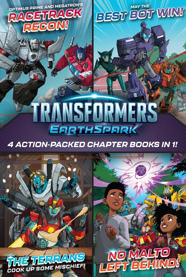 Transformers EarthSpark 4 Action-Packed Chapter Books in 1! | Book by ...