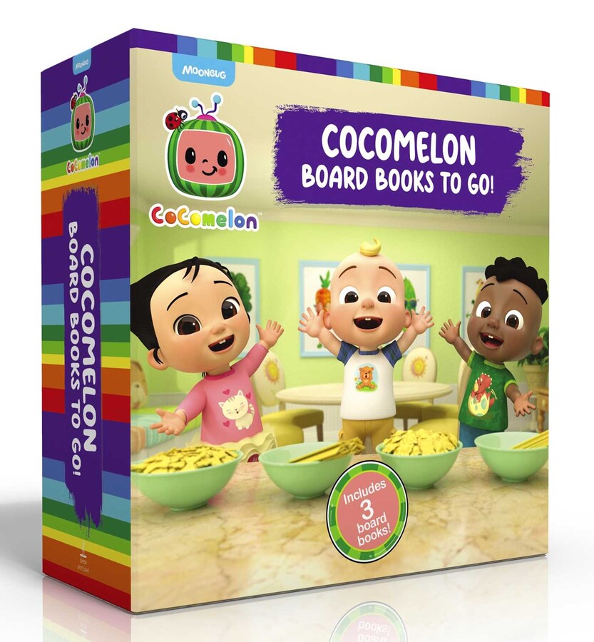 CoComelon Board Books to Go! (Boxed Set) | Book by Various | Official ...