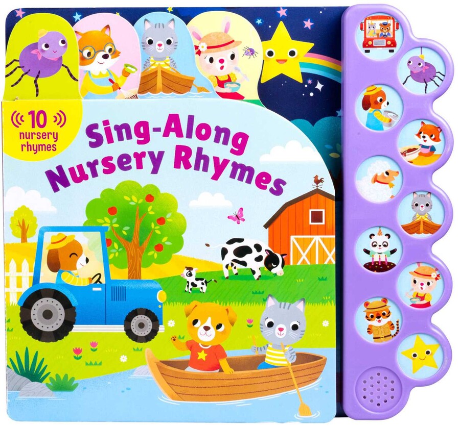 10-Button Sounds: Sing-Along Nursery Rhymes | Book by Yi-Hsuan Wu ...