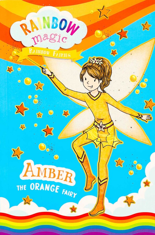 Rainbow Magic Rainbow Fairies Book #2: Amber the Orange Fairy | Book by ...